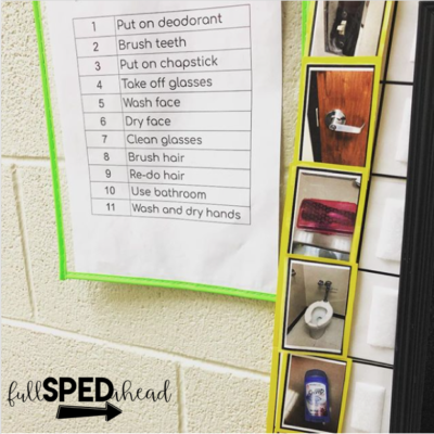 Using Visual Schedules in the Special Education Classroom - Full SPED Ahead
