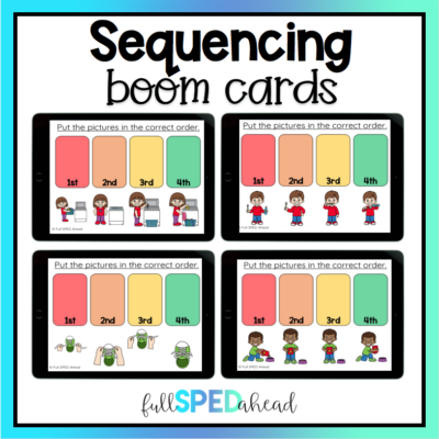 Sequencing in Special Education - Full SPED Ahead