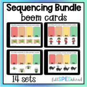 Simple Sequencing in Special Education - Full SPED Ahead
