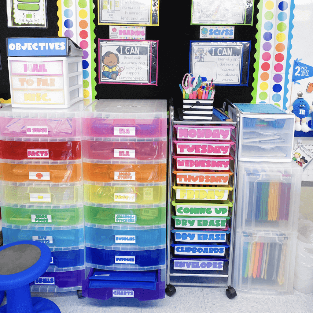 5 Favorite Ways to Organize a Special Education Classroom - Full SPED Ahead
