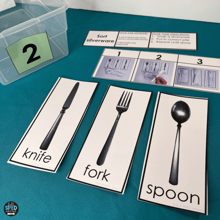 Have You Used Sorting Tasks for Special Education? - Full SPED Ahead