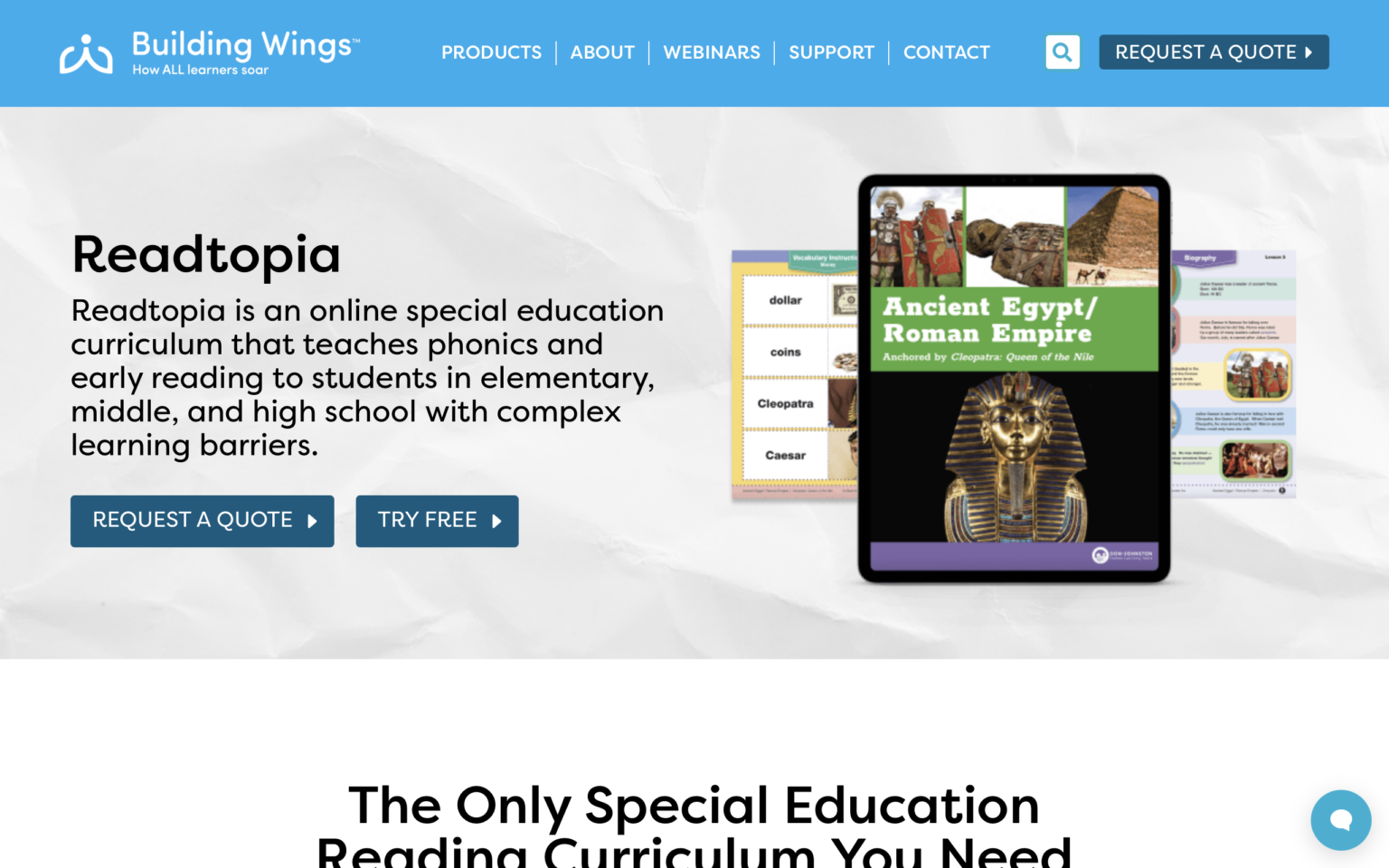 Growth in Literacy Skills: 5 ELA Curricula for Special Education - Full ...