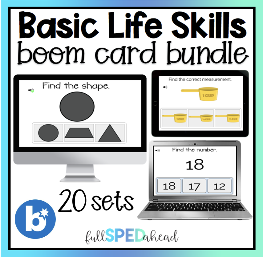 Boom Cards and Task Cards: What Is The Difference? - Full SPED Ahead