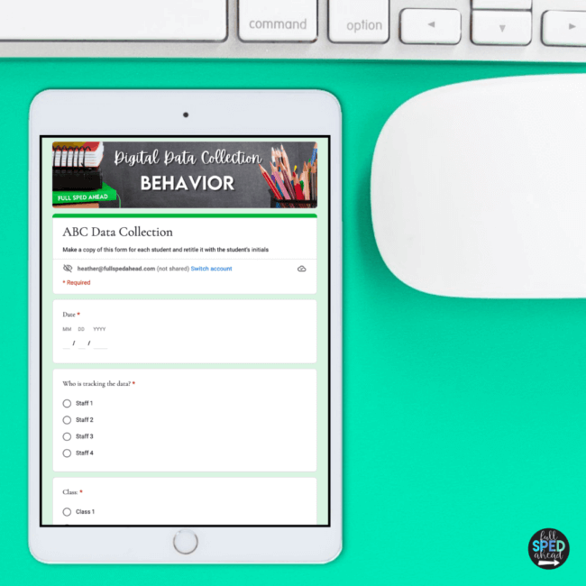 Simplify Behavior Data Collection for Special Education Teachers with ...