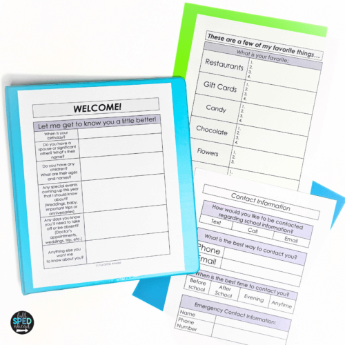 Comprehensive Paraprofessional Training Binder for Back to School ...