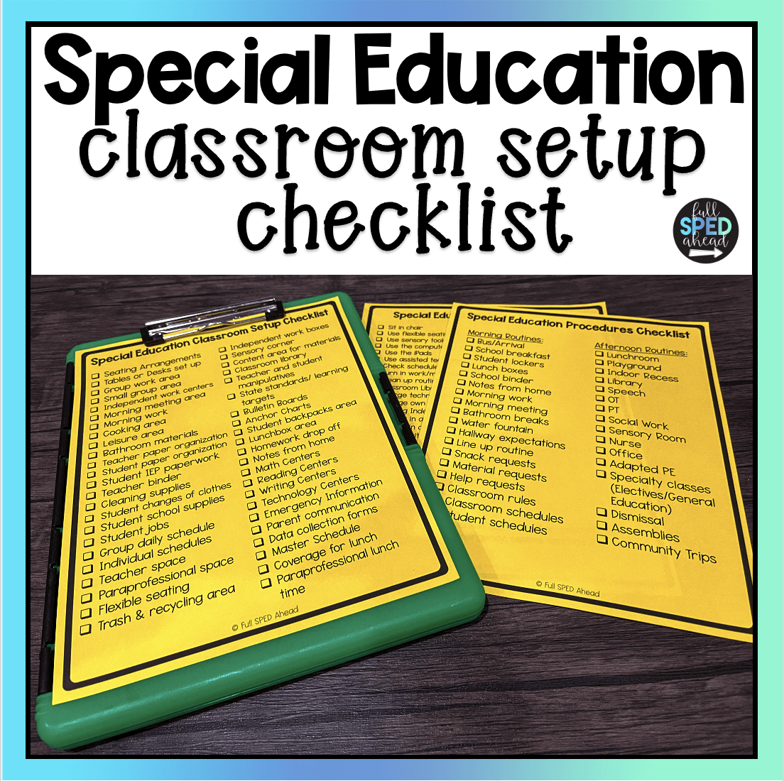 5 Easy Classroom Setup and Organization Tips Special Education Teachers ...