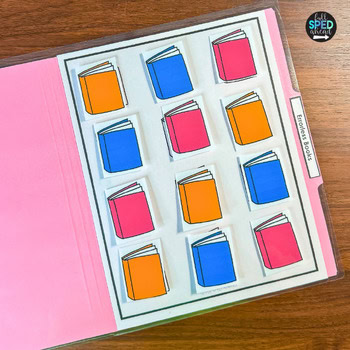 Back to School Errorless File Folders Autism Leisure Centers Special ...