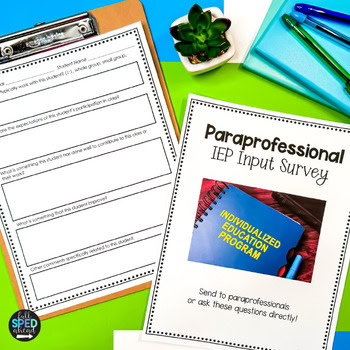 Special Education Printable Data Collection Form No Prep Bundle Autism ...
