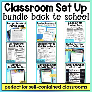 Back to School Special Education Classroom Setup Kit for Autism ...