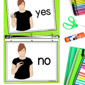 Basic Communication Words ASL Sign Language Printable Bulletin Posters ...