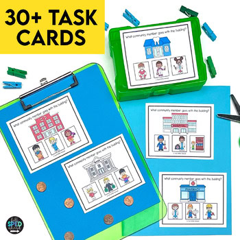 Community Trips & Helpers Environmental Print Task Box Special ...