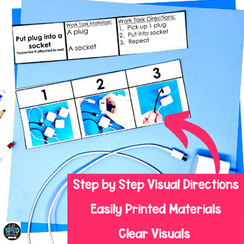 Daily Living Independent Job Skills Transition Work Tasks Special ...