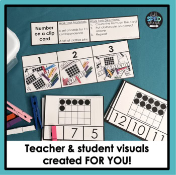 Fine Motor Task Boxes Independent Vocational Skills Work Bins Special ...