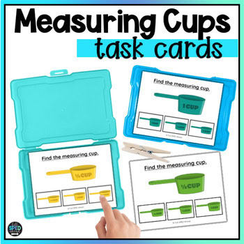 Measurement Activities Measuring Cups Cooking Task Cards Special ...