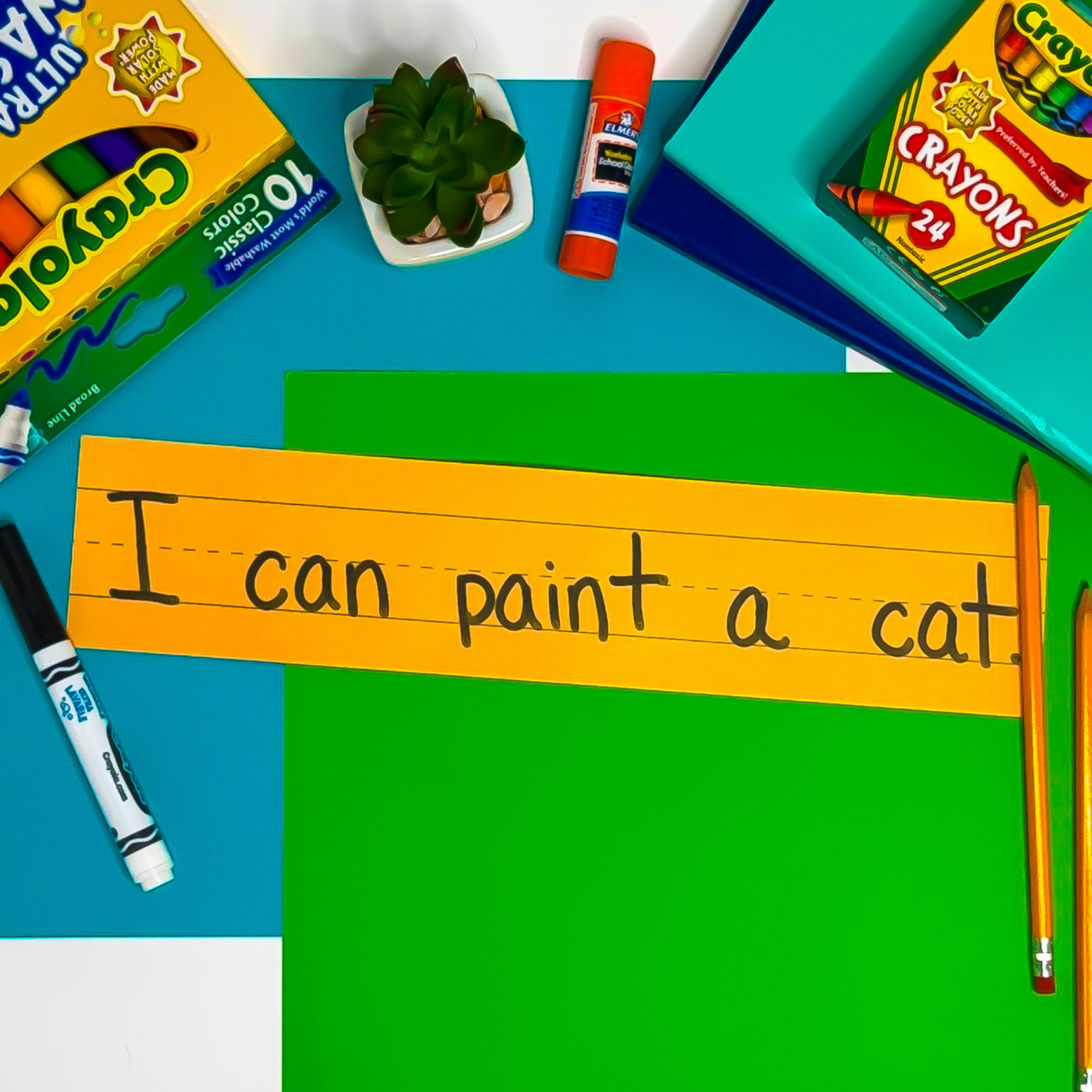 Art Predictable Chart Writing Curriculum Prompts Sentences Special ...