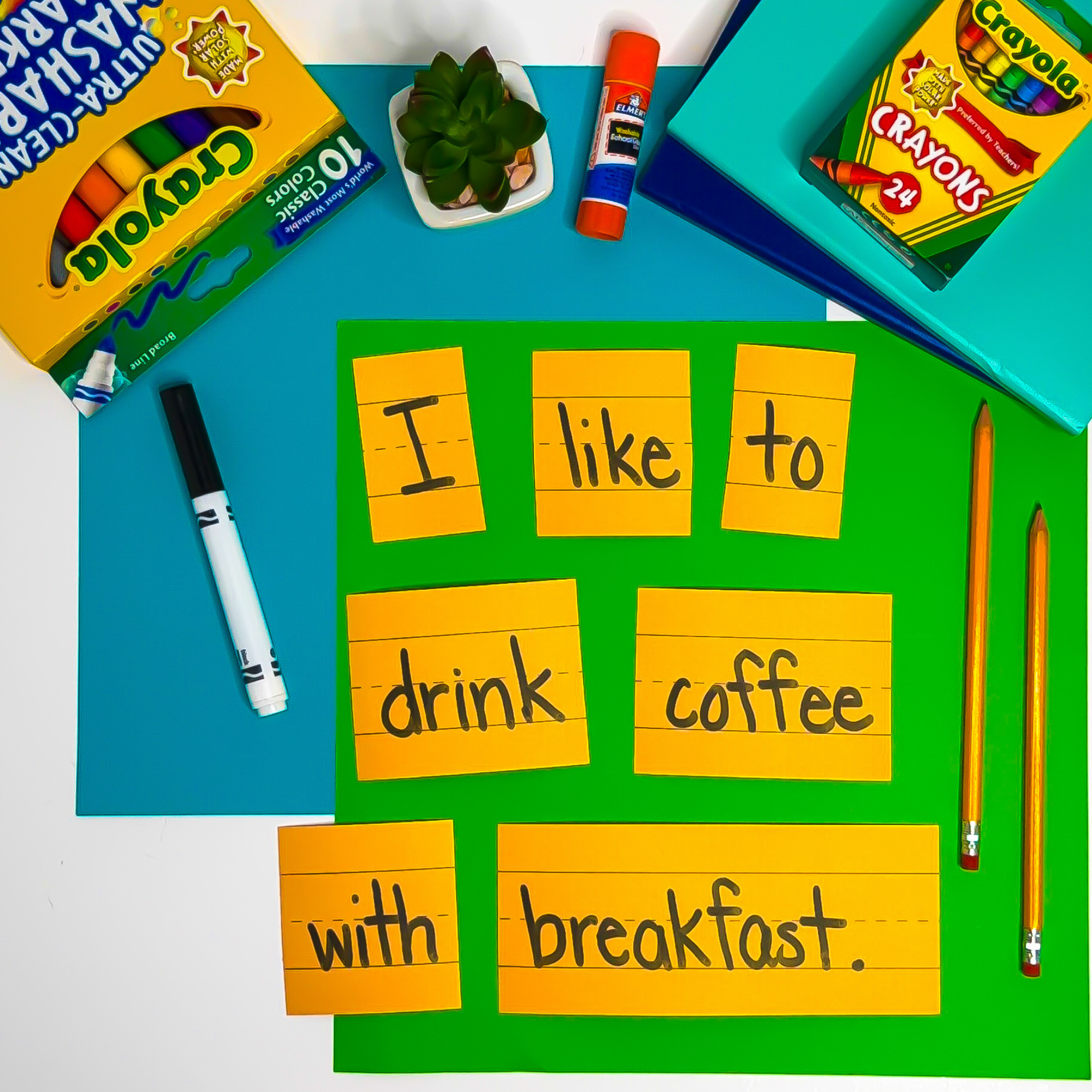 Drinks Predictable Chart Writing Curriculum Prompts Sentences Special ...