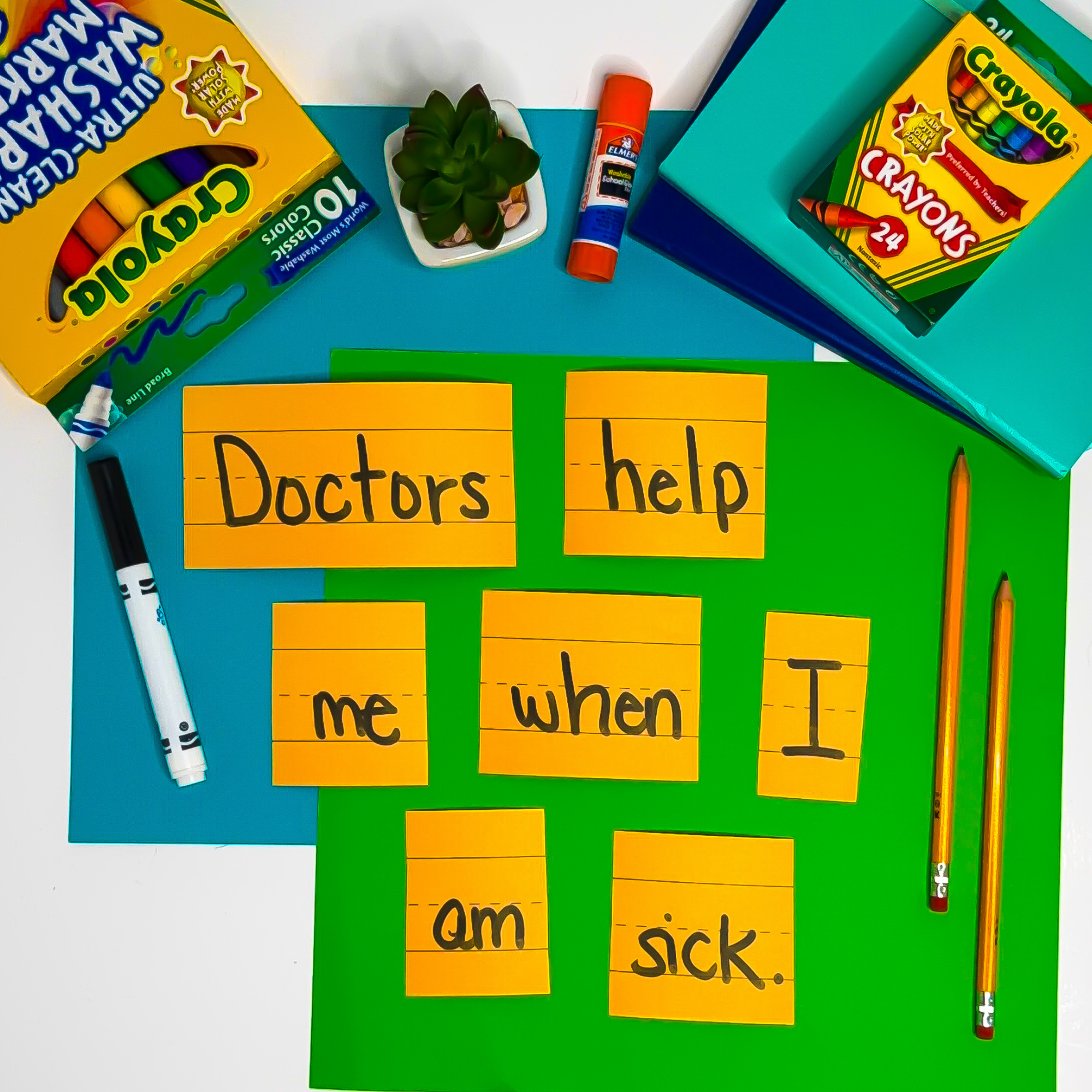 People Predictable Chart Writing Curriculum Prompts Sentences Special ...