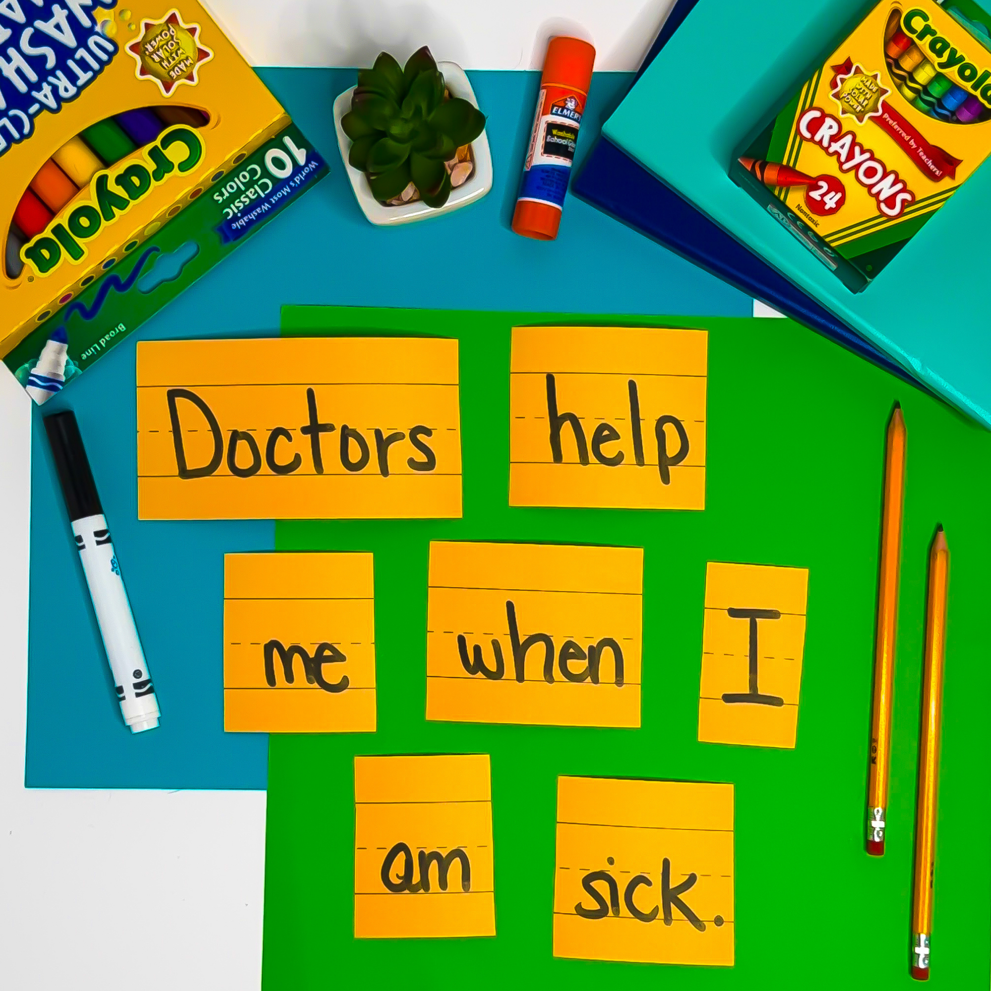 People Predictable Chart Writing Curriculum Prompts Sentences Special ...